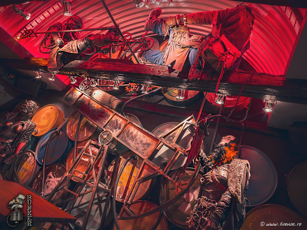 Photo 16 of 37 in BUNKER, Post-apocalyptic themed bar - Dwell