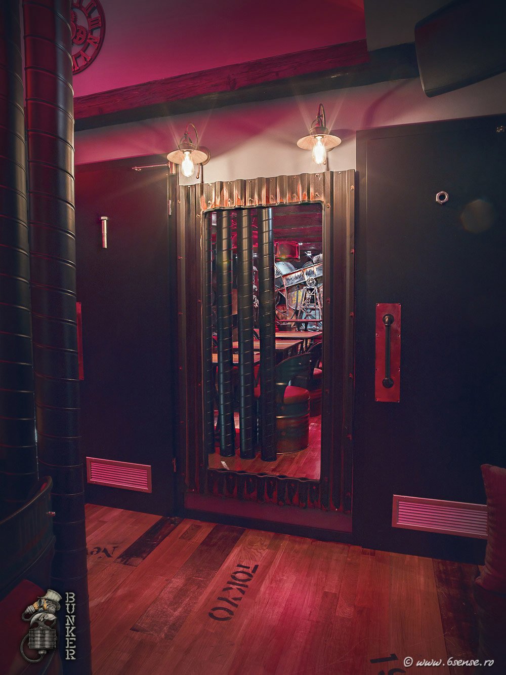 Photo 20 of 37 in BUNKER, Post-apocalyptic themed bar - Dwell