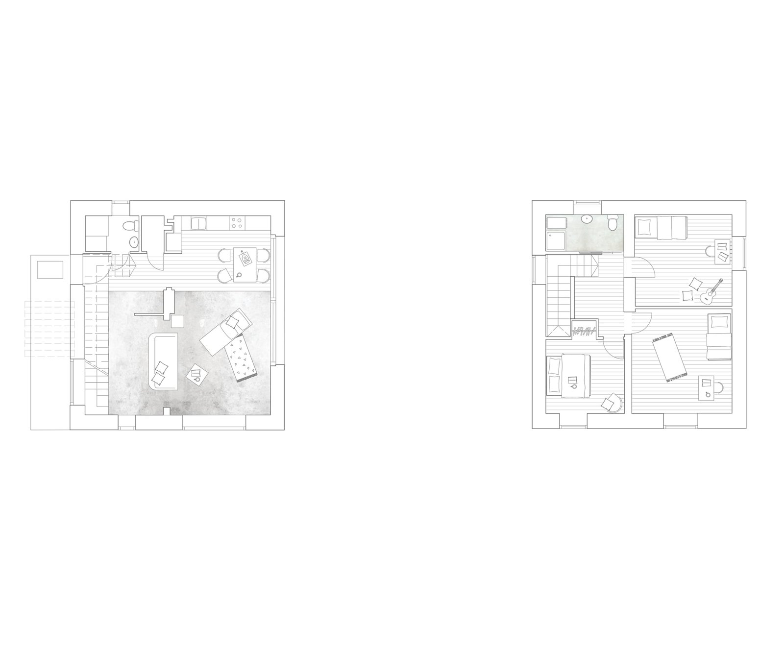 Photo 10 of 17 in the concrete cube house by TEŻ ARCHITEKCI - Dwell