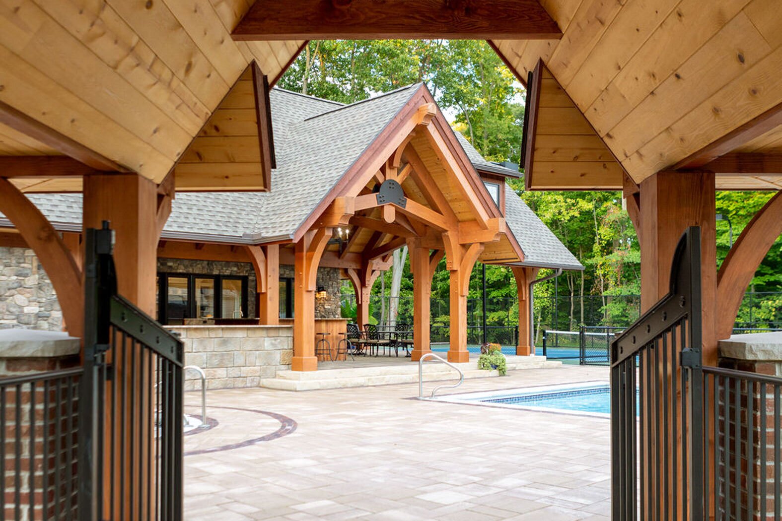 Photo 2 of 22 in THE POOL HOUSE PLUS GUEST HOUSE by OakBridge Timber ...