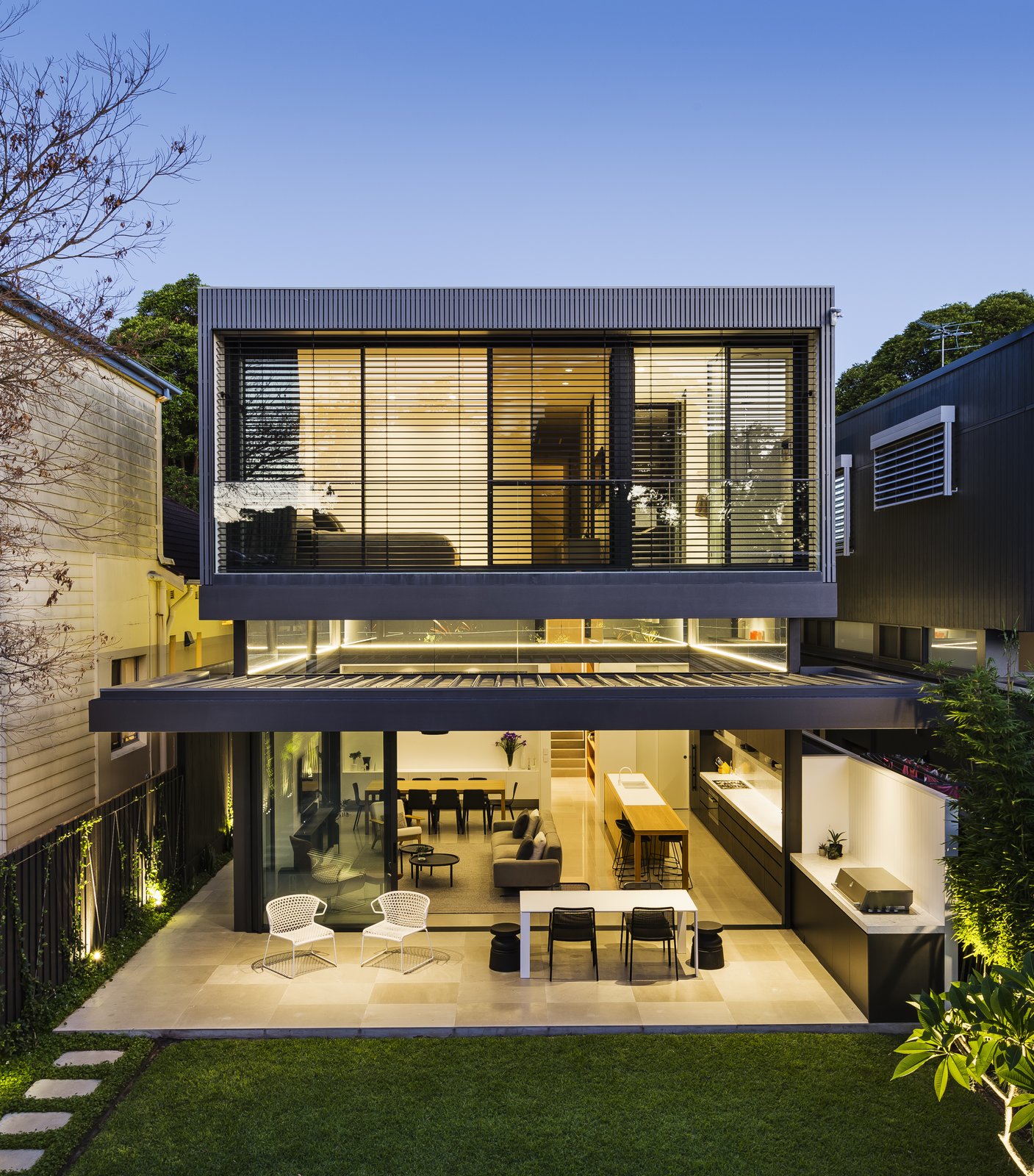 Photo 3 of 13 in A Sleek, Two-Story Addition Hides Behind a Traditional ...