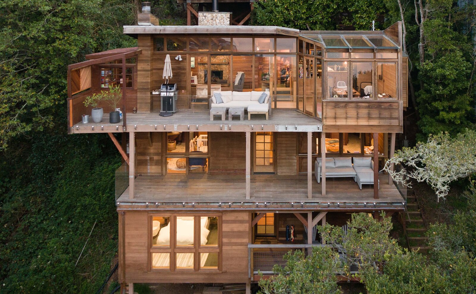 Before & After: A Next-Level Revamp Elevates a Three-Story Hillside ...