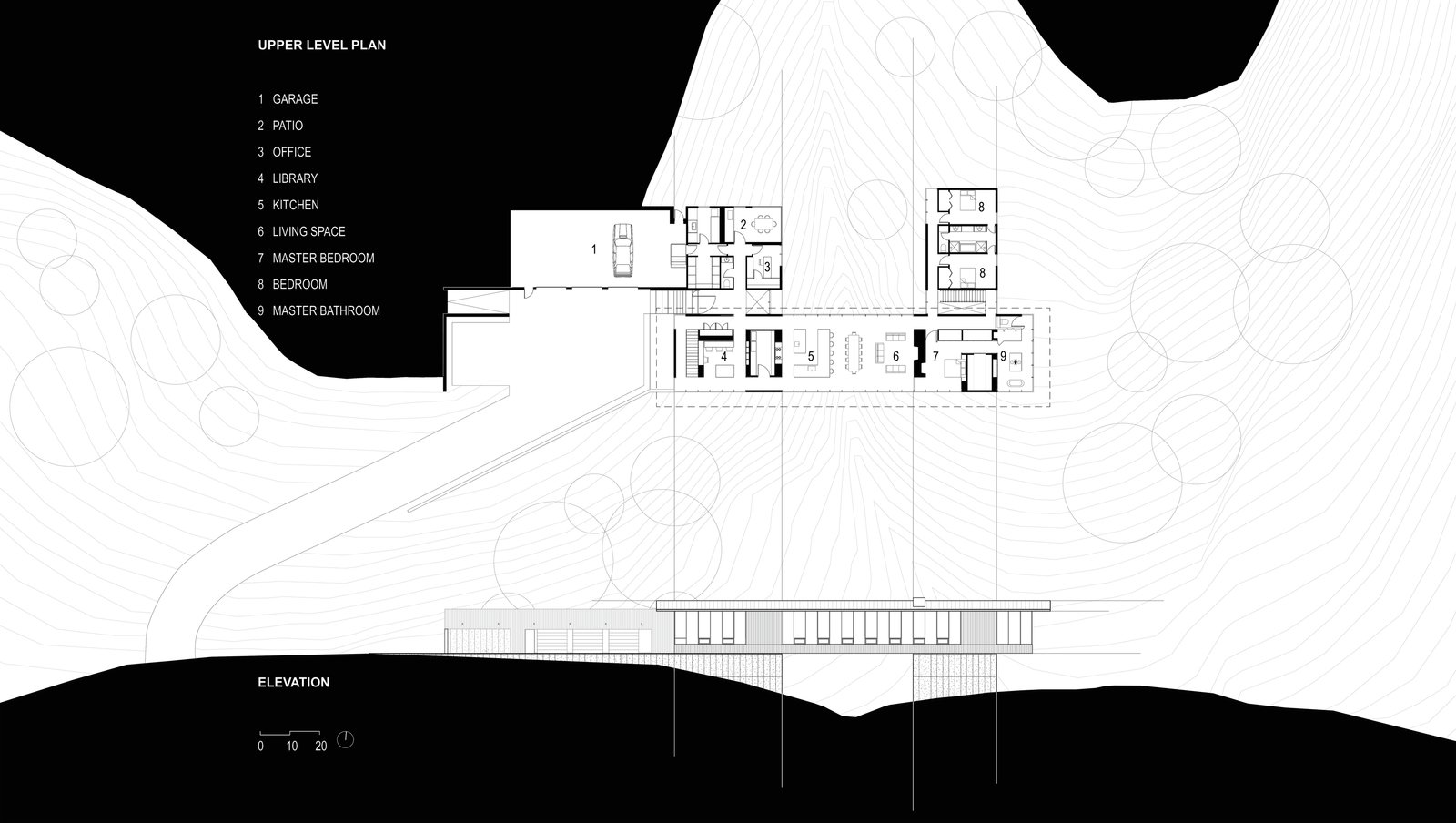 Photo 9 of 10 in An Incredible Forest Home Leaps Over a Ravine - Dwell