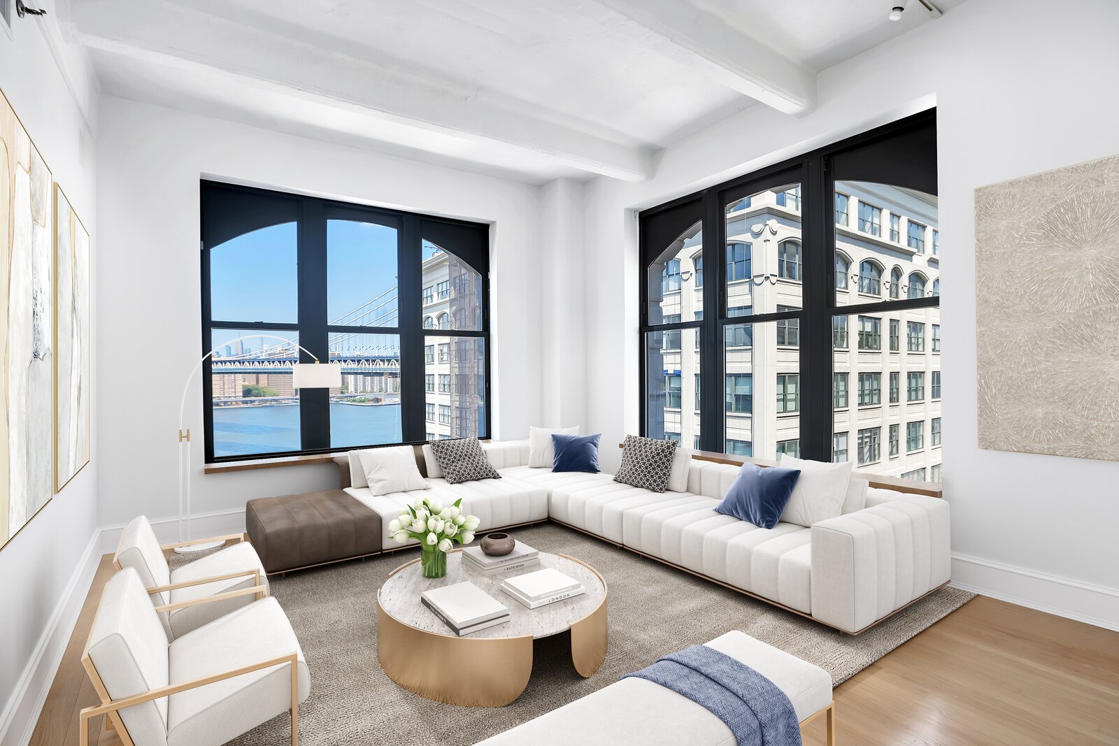 Photo 3 of 11 in This Brooklyn Loft With Stunning Skyline Views and a ...