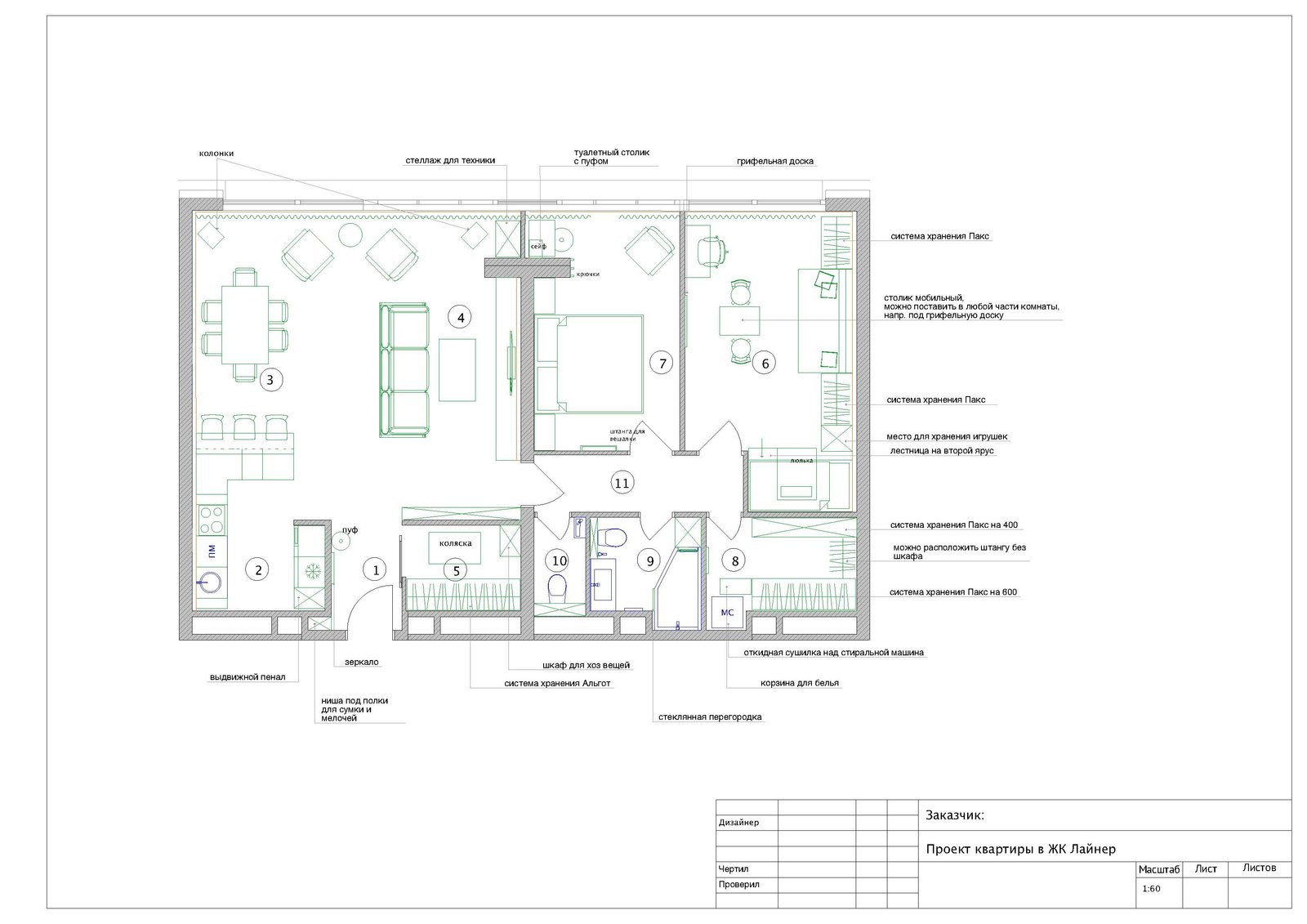 Photo 1 of 22 in Interior Design Project in Contemporary Style by ...