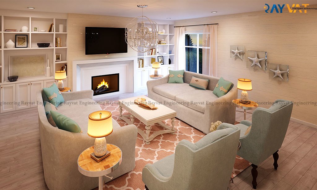 3D Interior Rendering Services (1 Photo) - Dwell