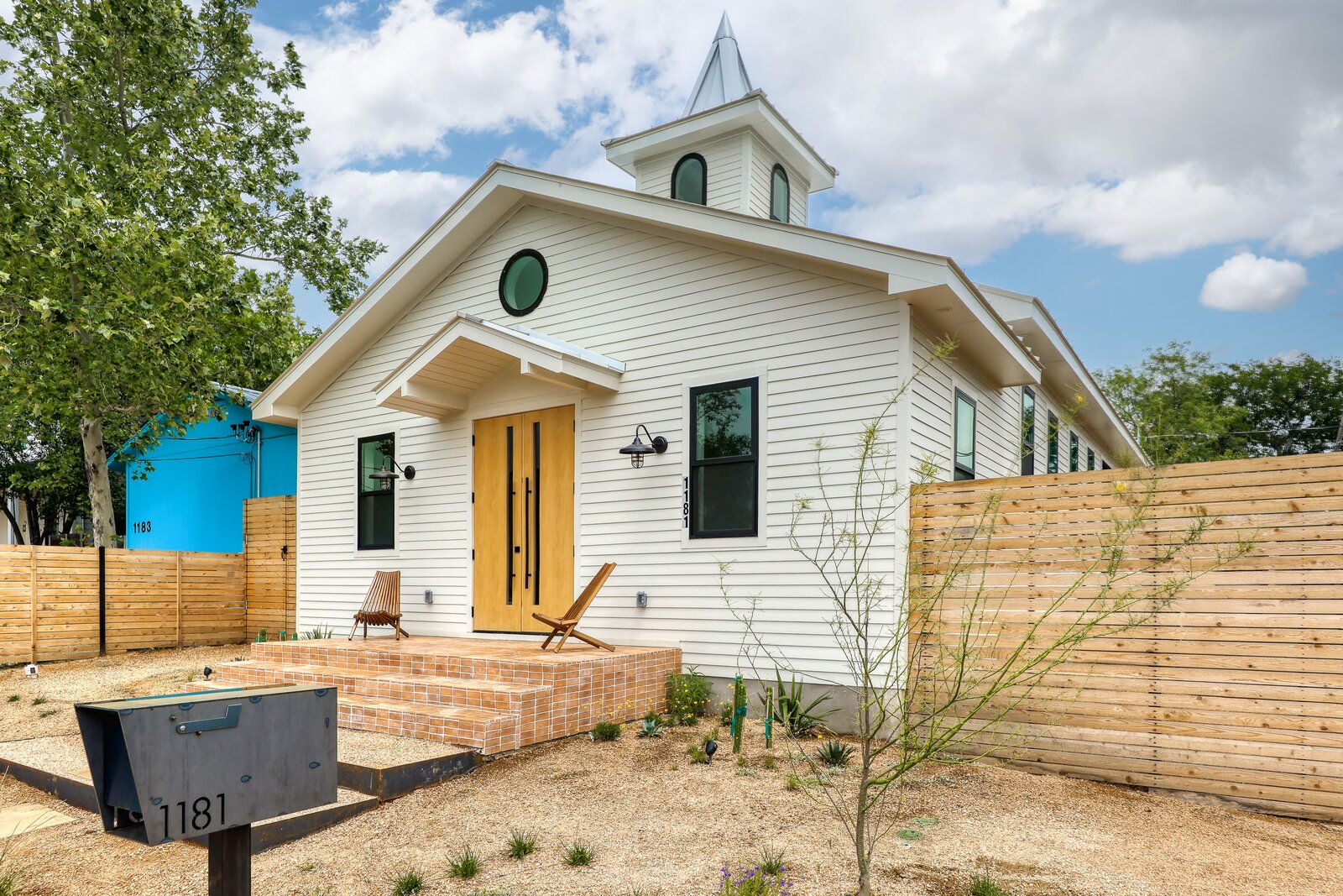 Photo 2 of 7 in This East Austin Home with a Steeple was Formerly a ...