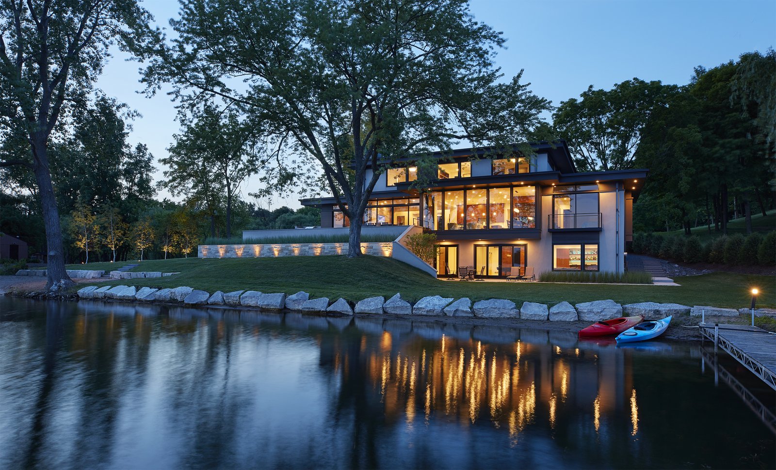 Christmas Lake Contemporary posted by Charlie & Co Design (14 Photos ...