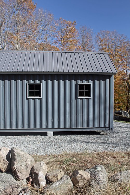 Photo 6 of 12 in Shipping Container Carport and Studio by Abby Block ...