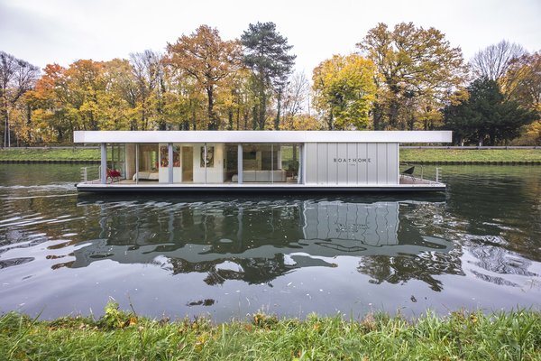 Exterior Glass Siding Material Boathouse Design Photos and Ideas - Dwell