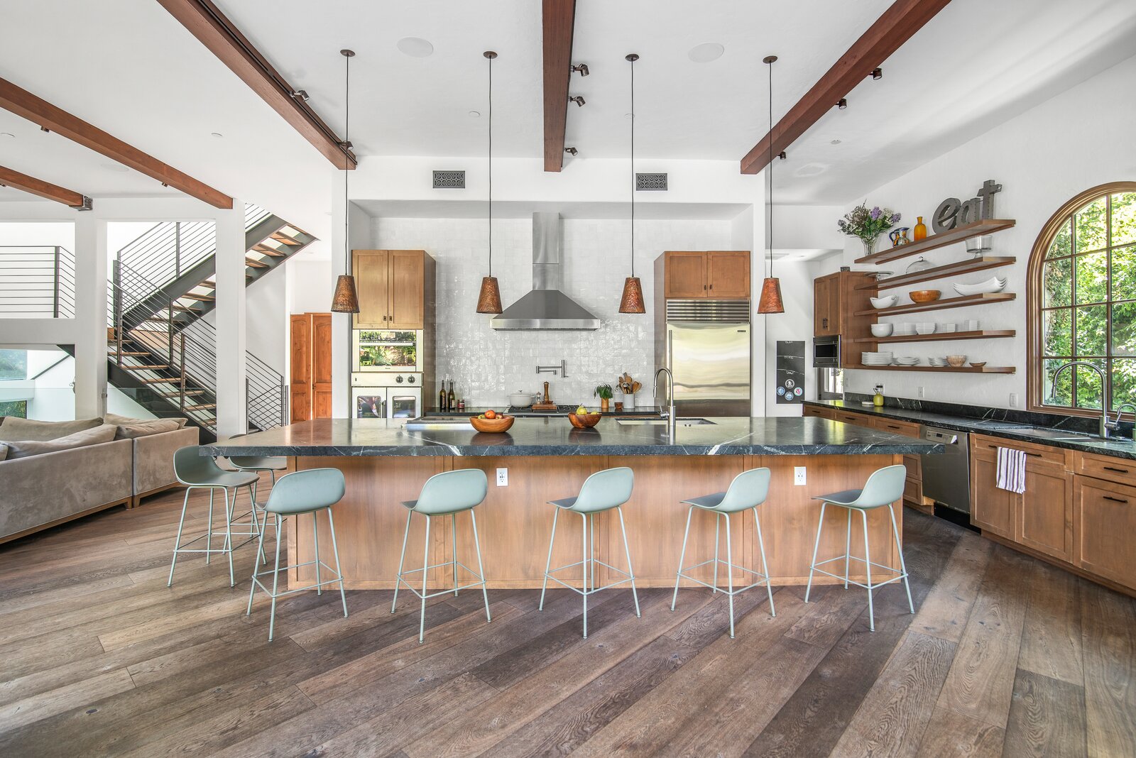 Photo 9 of 51 in Custom-Designed Sherman Oaks Residence By Architect ...