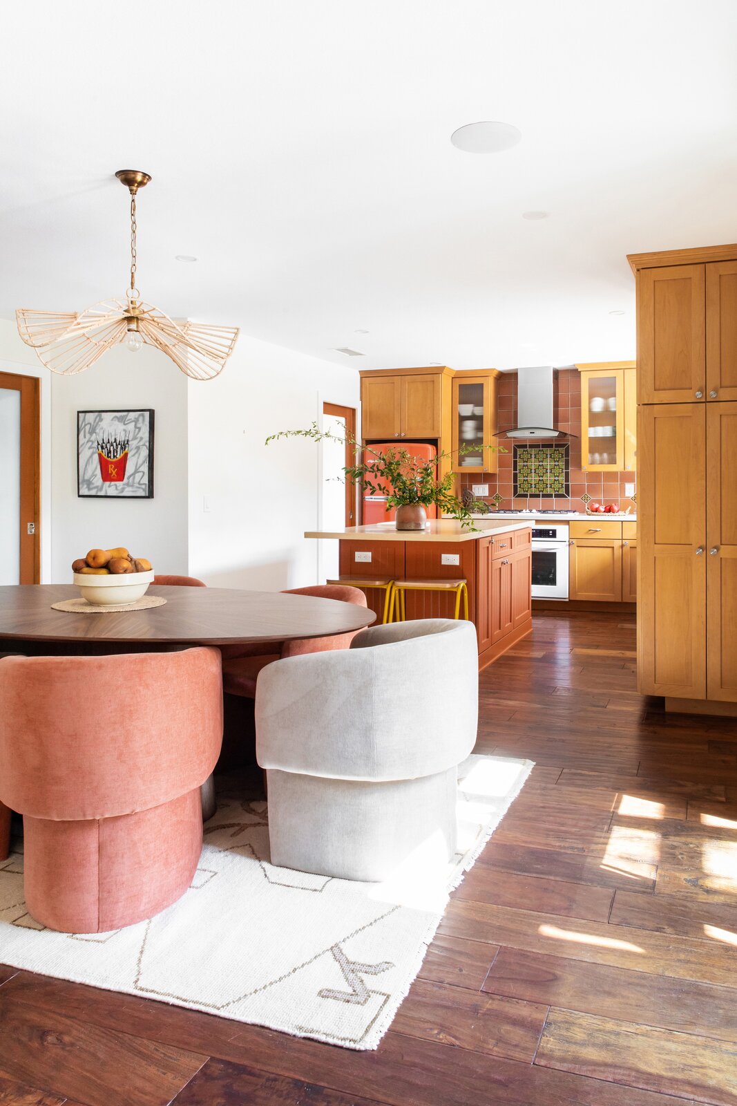 Photo 2 of 5 in A Terracotta Kitchen Renovation Outfitted with Retro ...