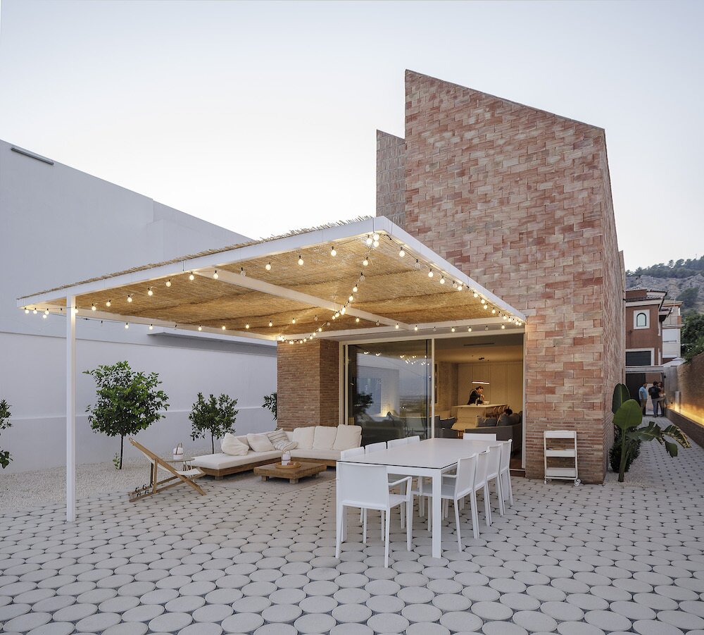 Photo 6 of 18 in A Slender Brick House Keeps Things Cool in the South ...