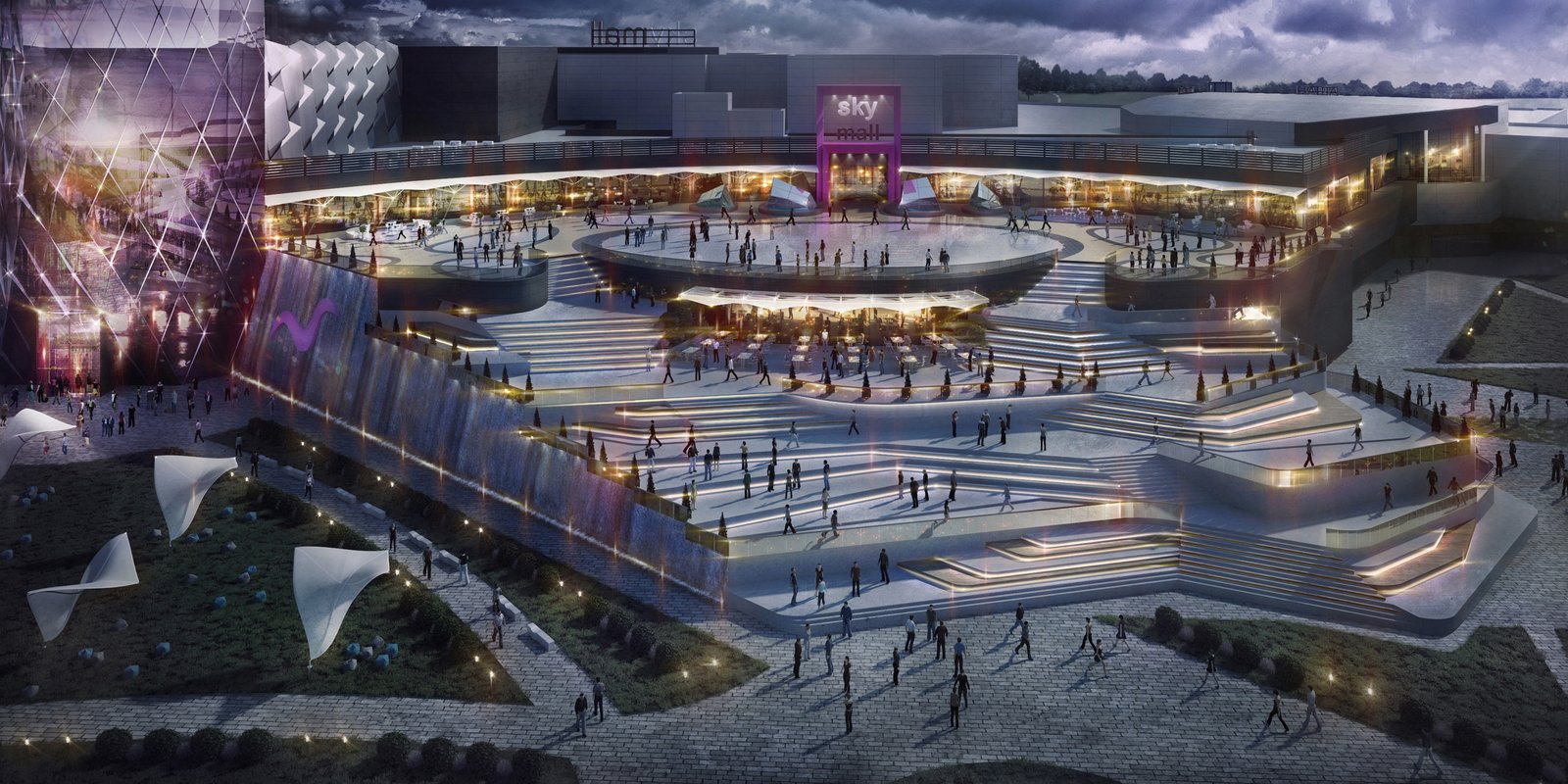 Photo 10 of 12 in SKY MALL SHOPPING CENTER by Design Hub International ...