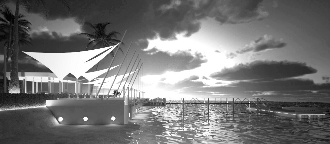 Marine Bar-Restaurant in the Mediterranean sea (5 Photos) - Dwell