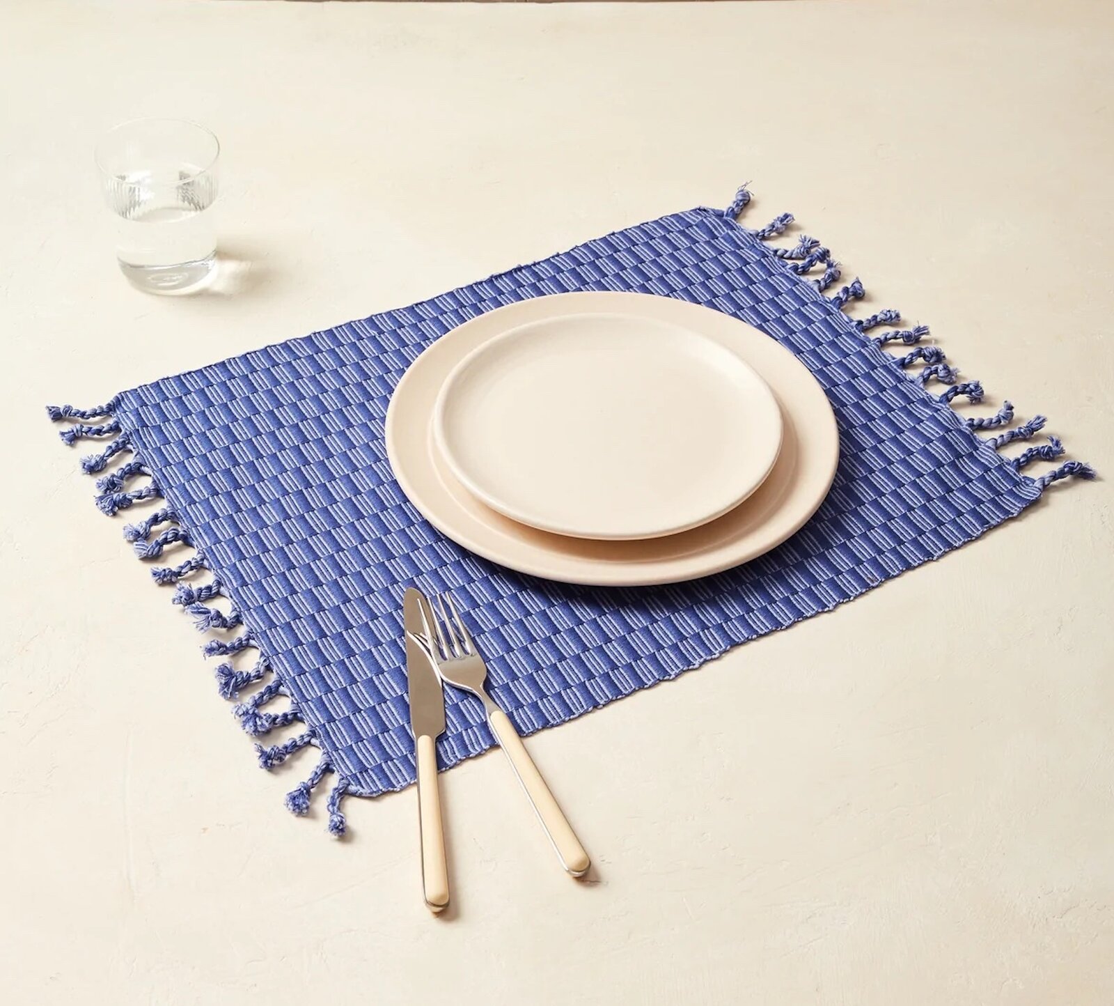Pedal Loom Weavers Panalito Placemat Iris by MINNA - Dwell