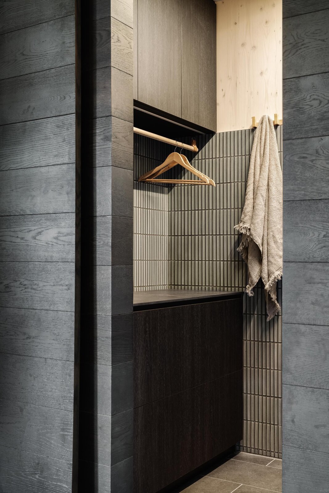 Photo 25 of 29 in A Striking Black Residence Energizes a Neglected Lot ...