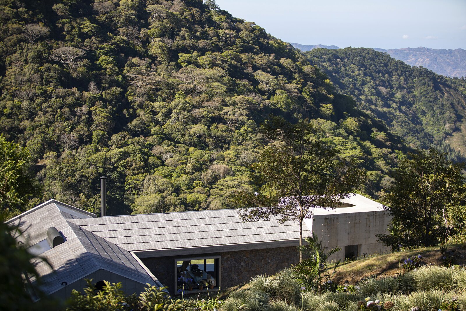 Photo 2 of 21 in A Brutalist-Inspired, Off-Grid Retreat Rises in a ...
