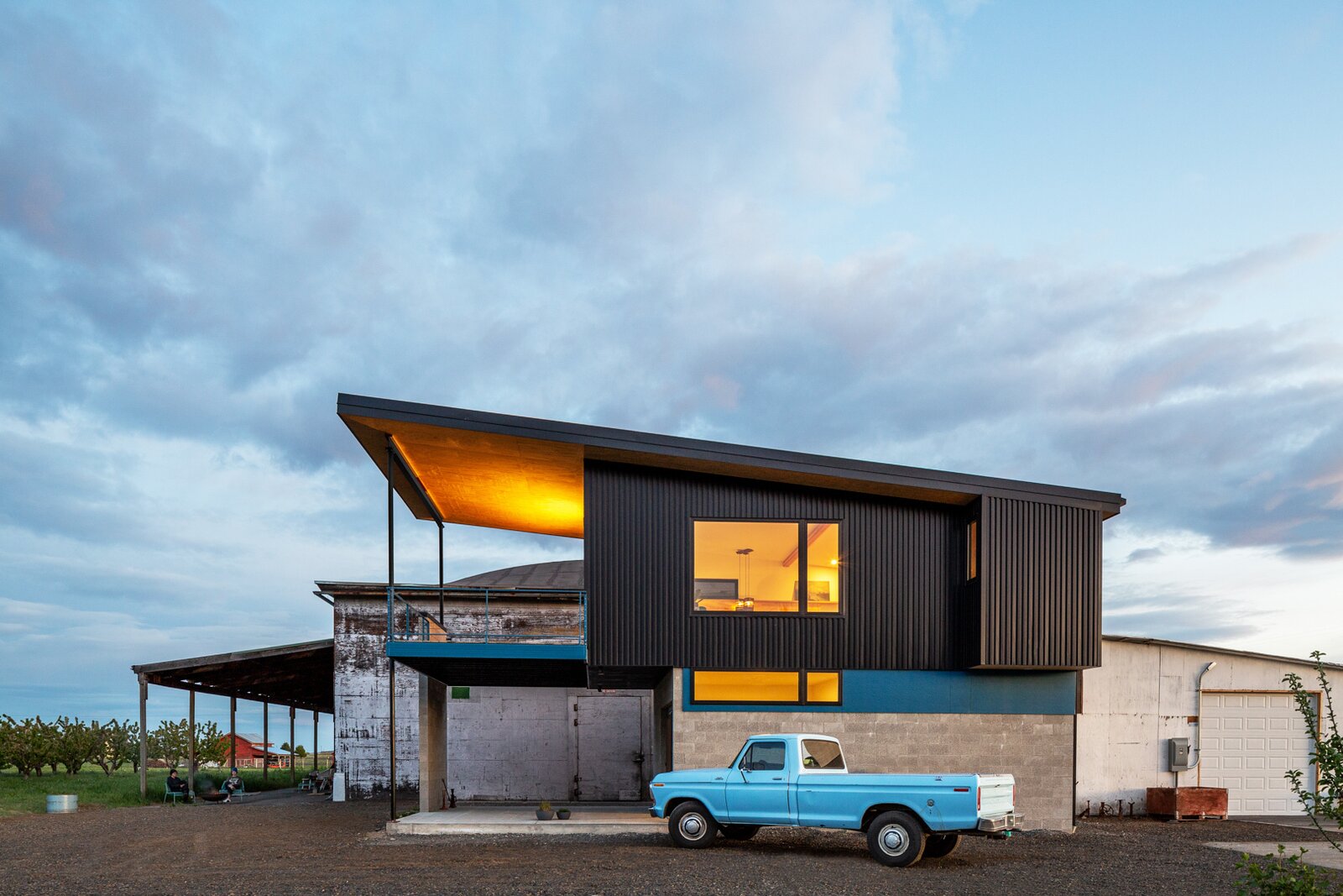 Photo 2 of 25 in An Industrial-Style Home Rises Next to a Derelict ...
