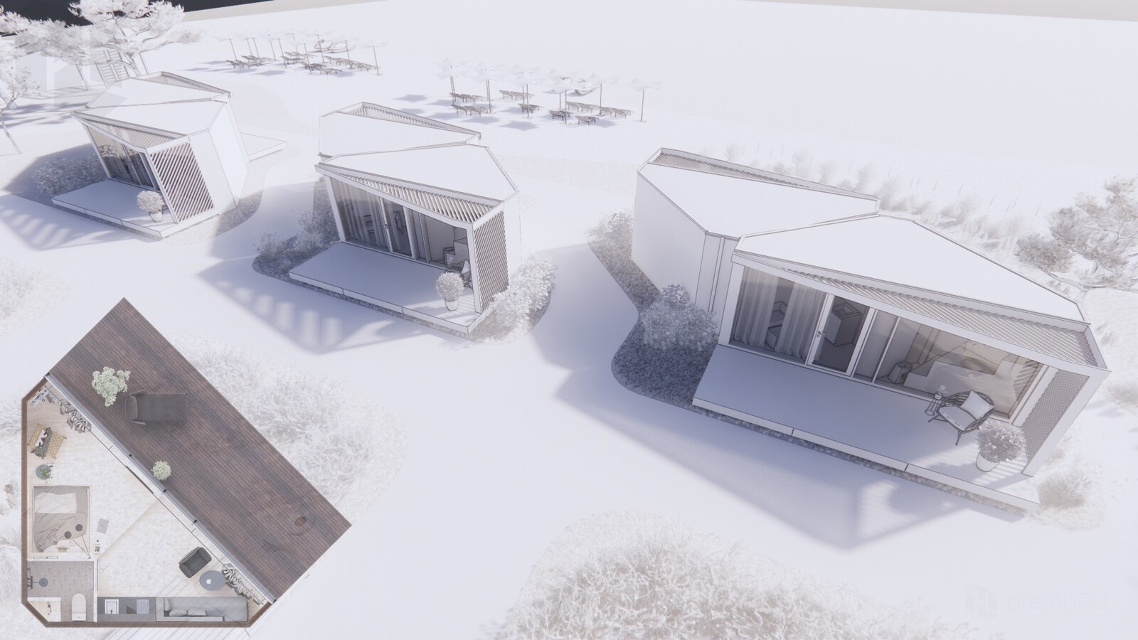 Photo 11 of 42 in Innovative Triangular Modular home (20m2/215sqft) by ...