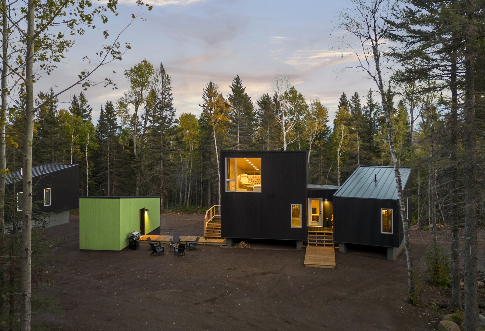 Photo 1 of 36 in Resort: Ski Hill Cabins by Patrick Kindler - Dwell