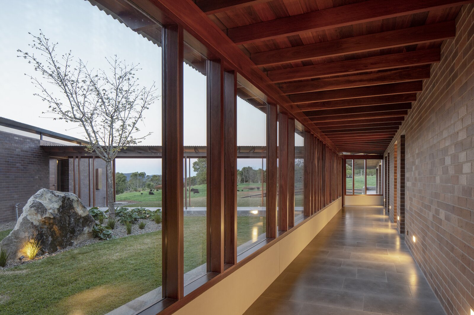 Photo 25 of 26 in This Gorgeous Timber and Brick Home in Rural ...