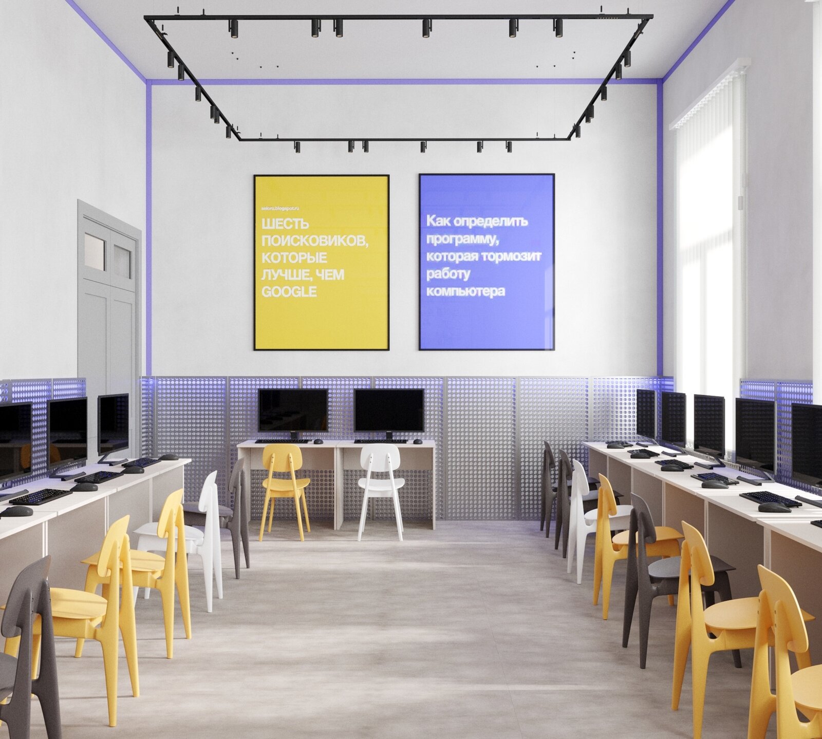 Photo 2 of 6 in School in the city of Pushkin by OMNIA STUDIO - Dwell