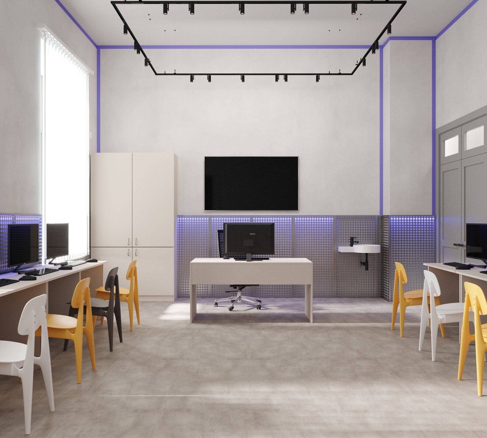 Photo 4 of 6 in School in the city of Pushkin by OMNIA STUDIO - Dwell