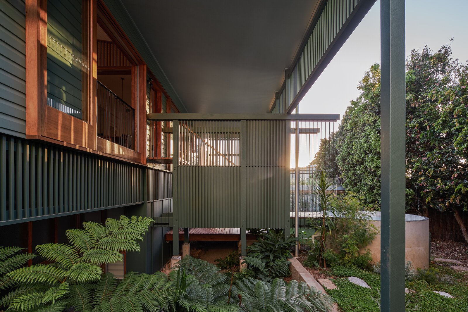 Photo 10 of 23 in An Improved Veranda and Shades of Green Make This ...