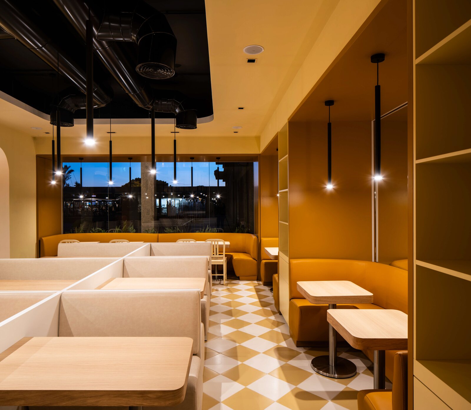Photo 1 of 60 in RM RESTAURANT&SNACK BAR by ESQVTA | interior design ...