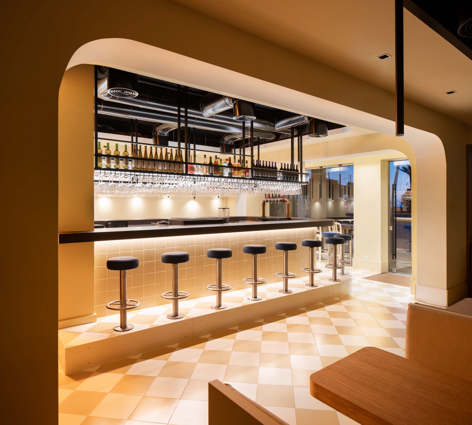 Photo 1 of 60 in RM RESTAURANT&SNACK BAR by ESQVTA | interior design ...