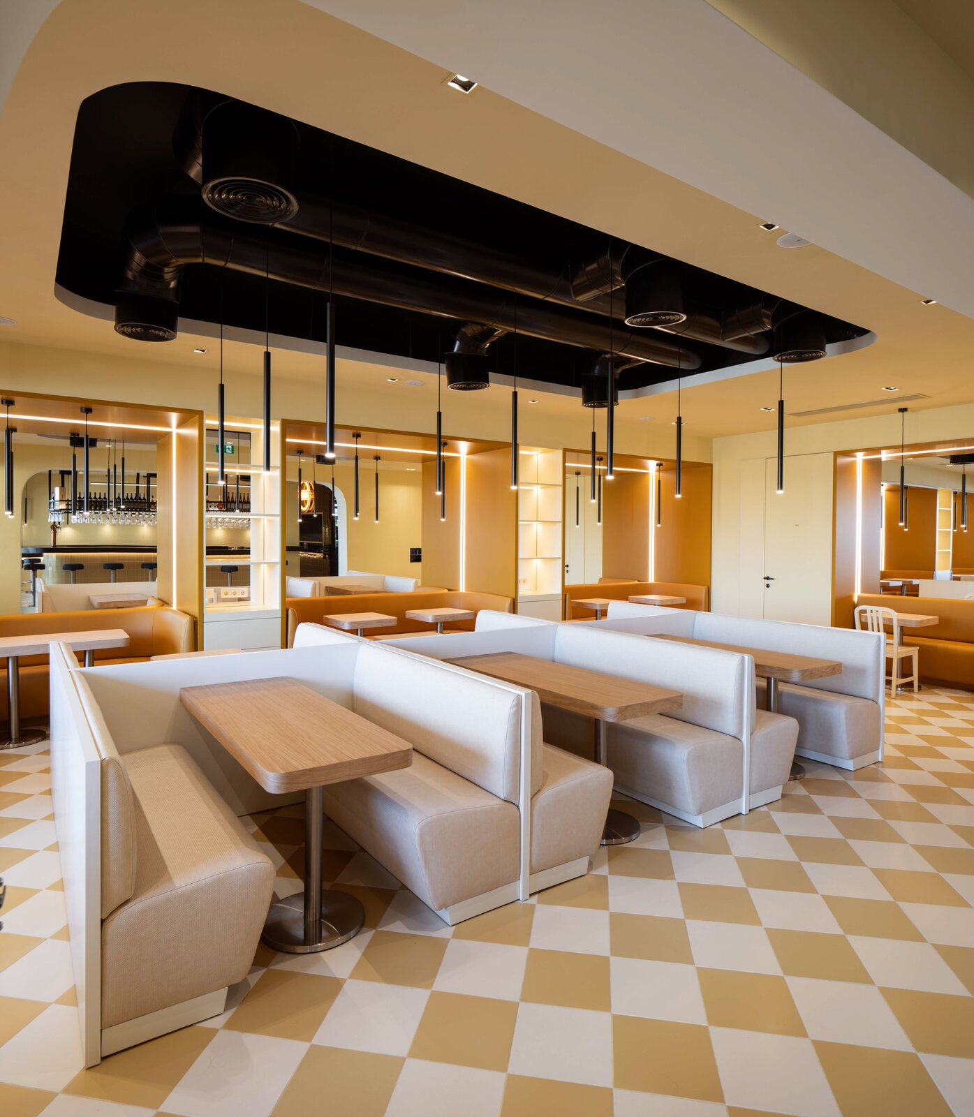 Photo 1 of 60 in RM RESTAURANT&SNACK BAR by ESQVTA | interior design ...