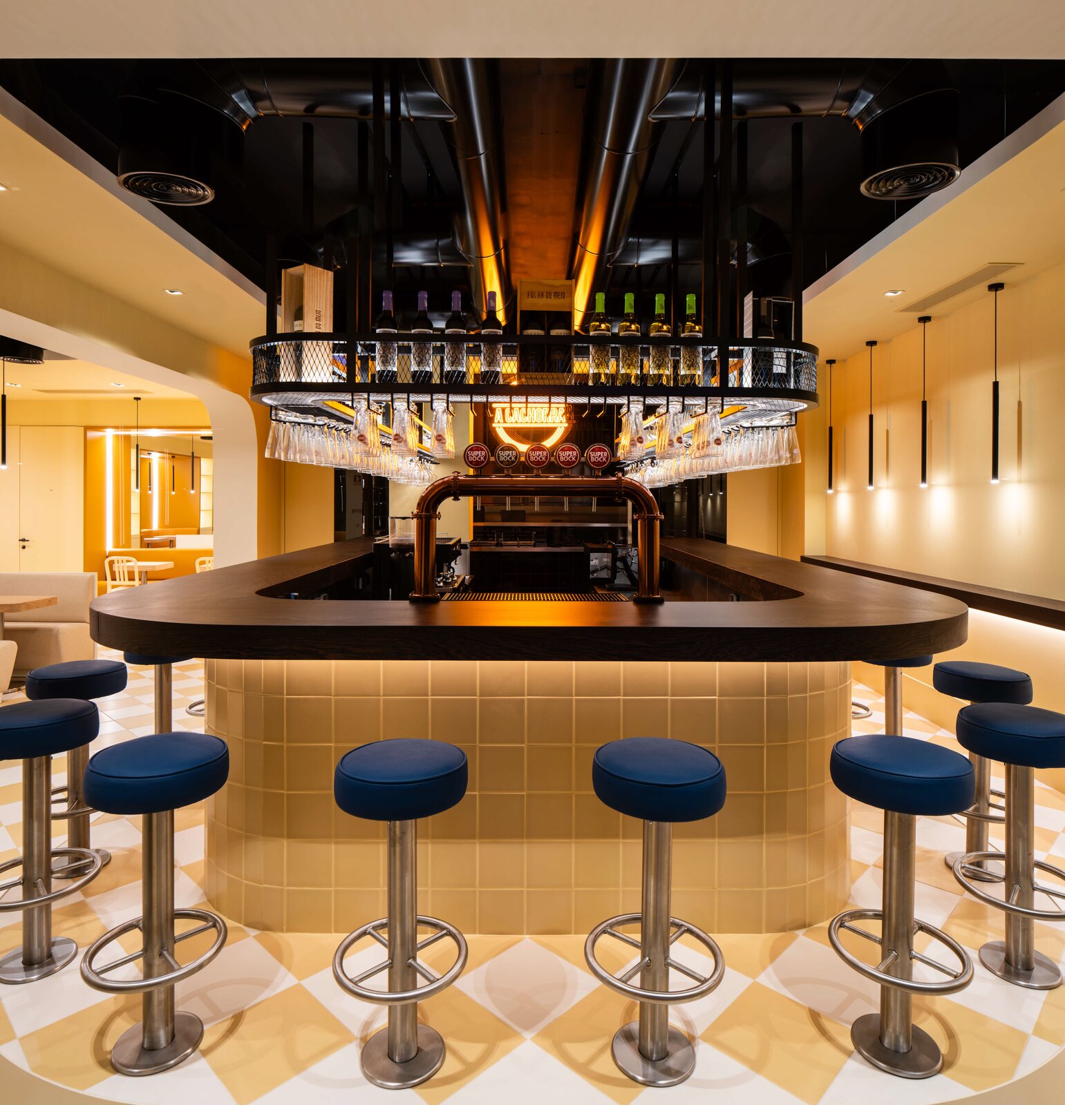 Photo 1 of 60 in RM RESTAURANT&SNACK BAR by ESQVTA | interior design ...