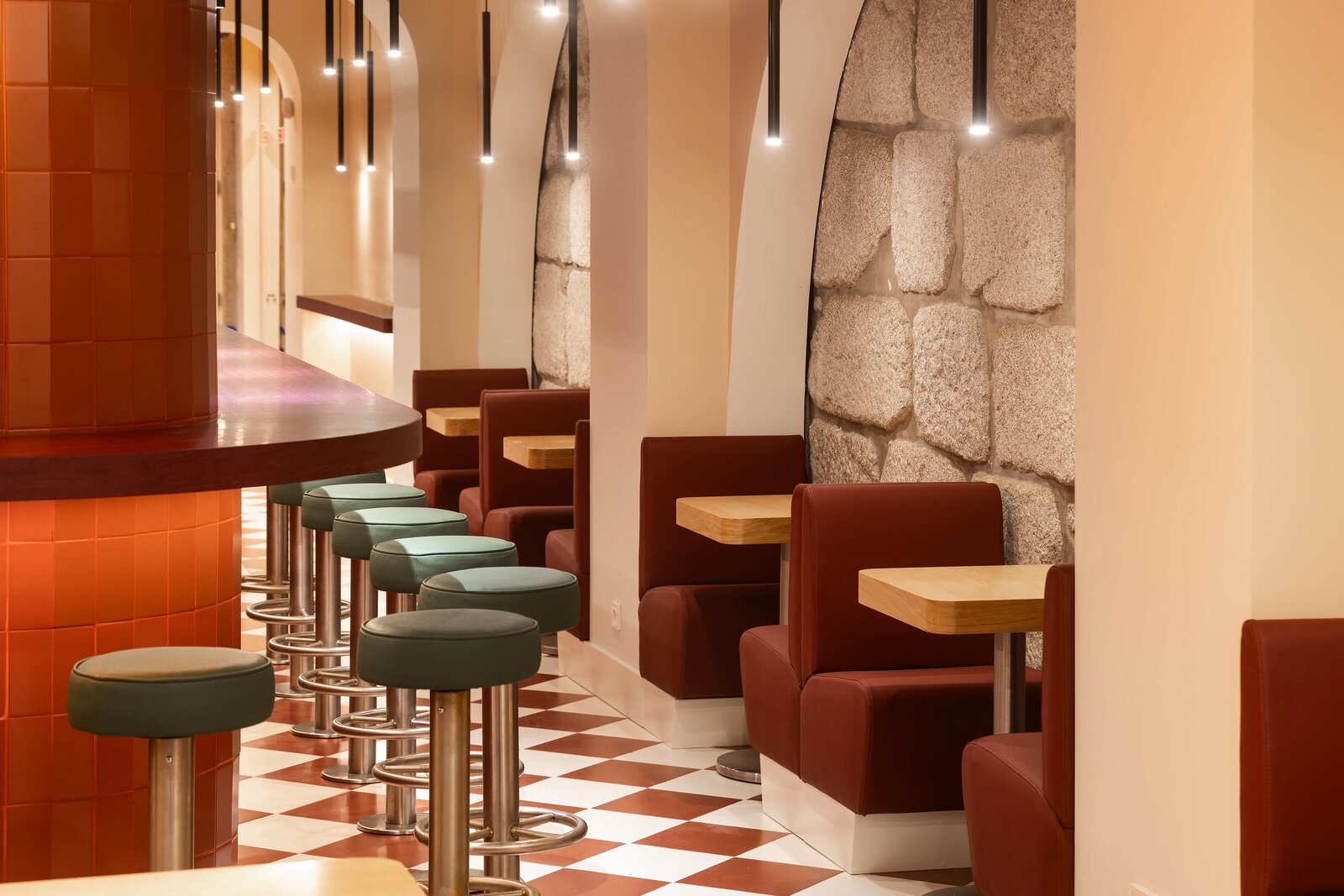 Photo 20 of 60 in RM RESTAURANT&SNACK BAR by ESQVTA | interior design ...