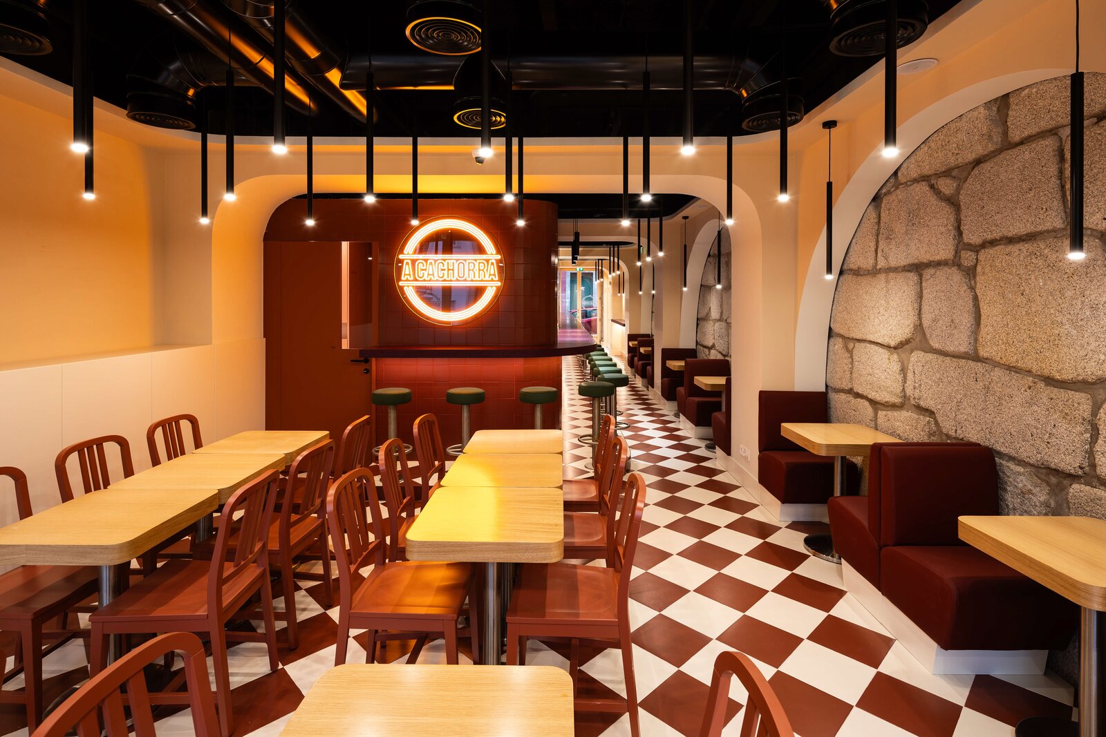 Photo 6 of 60 in RM RESTAURANT&SNACK BAR by ESQVTA | interior design ...
