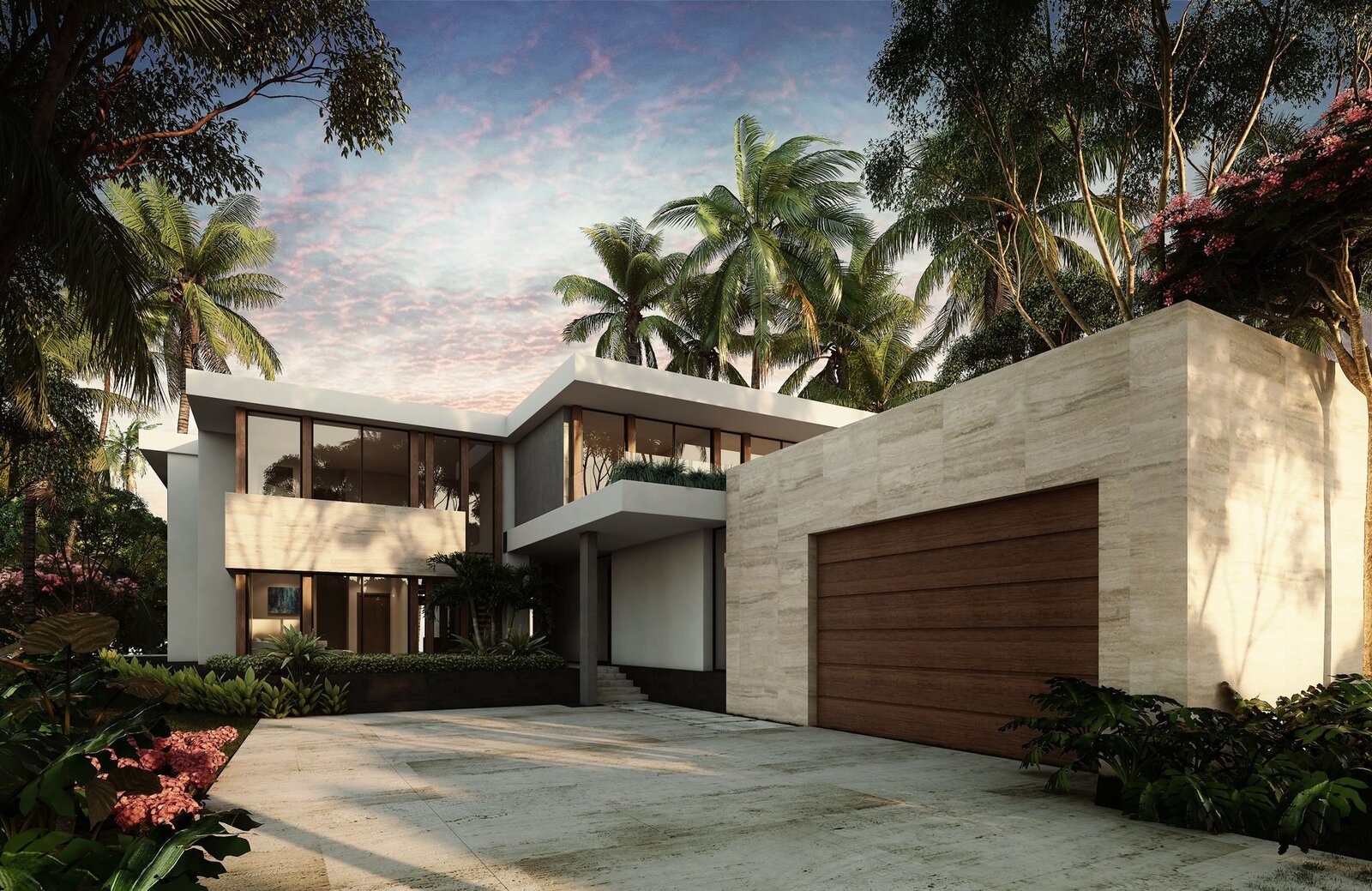Max Strang-Designed Stunner in Miami Beach is a Tropical Modern ...