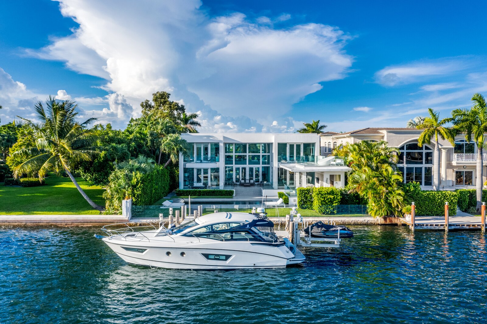 Photo 1 of 6 in Miami Mansion is Coastal Chic with Cozy Interiors ...