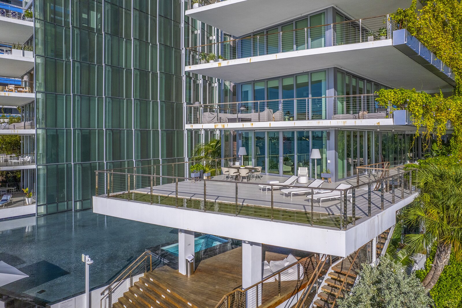 Photo 7 of 7 in Miami Dream Home with Hanging Gardens, Reflecting Pool ...