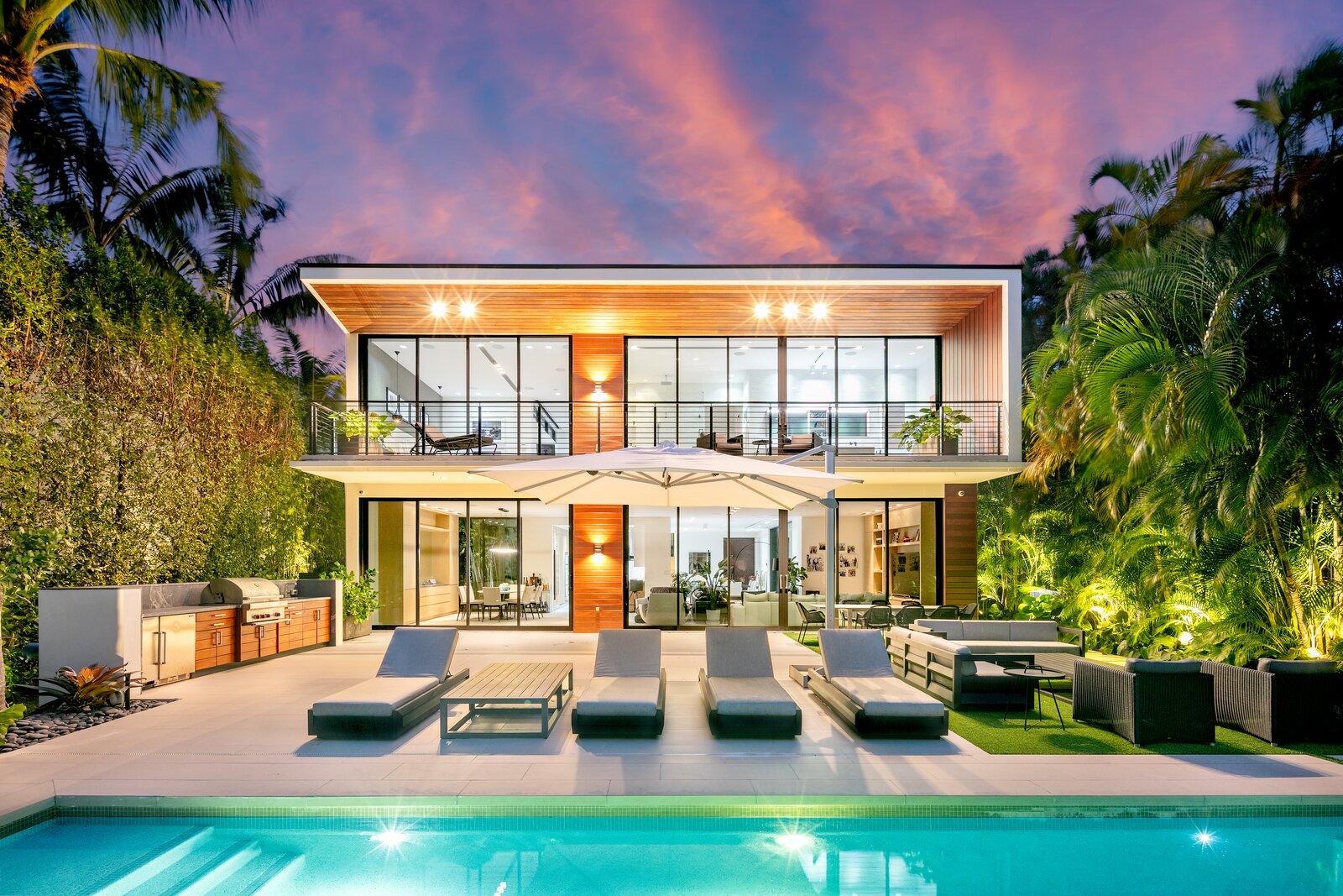 Photo 8 of 10 in $13M Miami Mansion Sets The Tone For Waterfront Living ...
