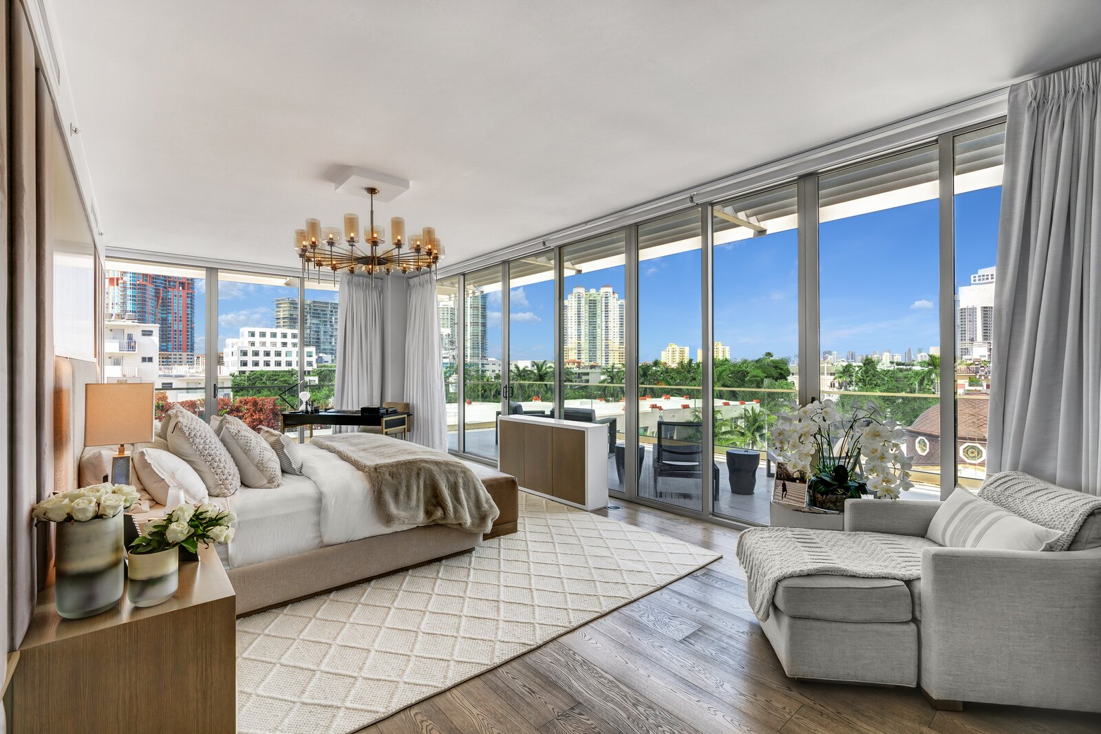 Photo 9 of 10 in Miami Beach Penthouse with Private Elevator and ...