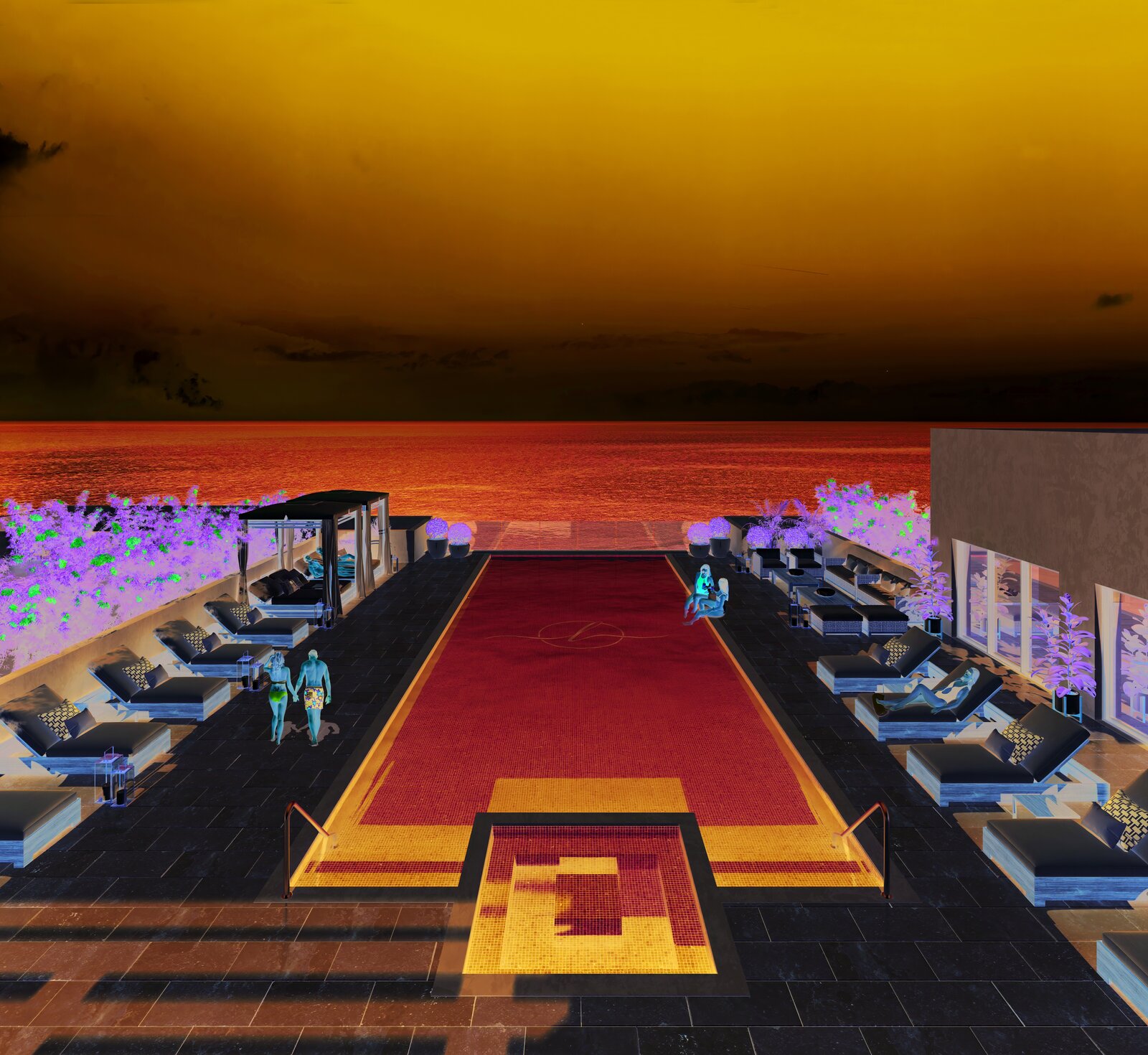 Photo 1 of 4 in Beachfront Penthouse Overlooks Sea Turtle Preserve with ...