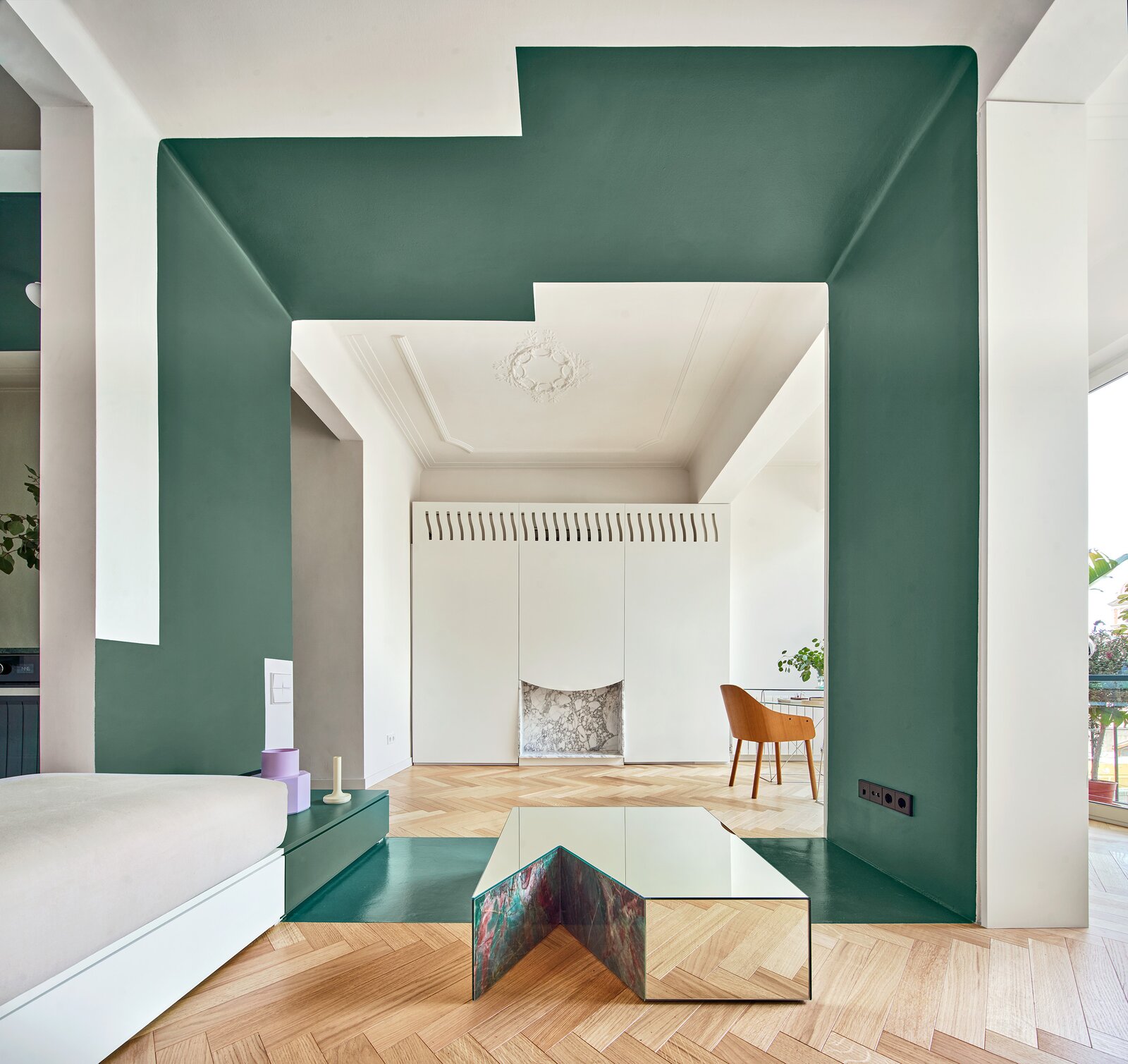 Photo 2 of 11 in A 1920s Barcelona Flat Trades Confining Walls for a ...