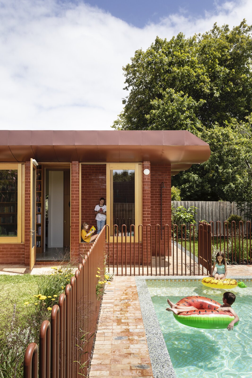 Photo 3 of 11 in A Banana Popsicle–Inspired Kitchen Island Is the Heart ...