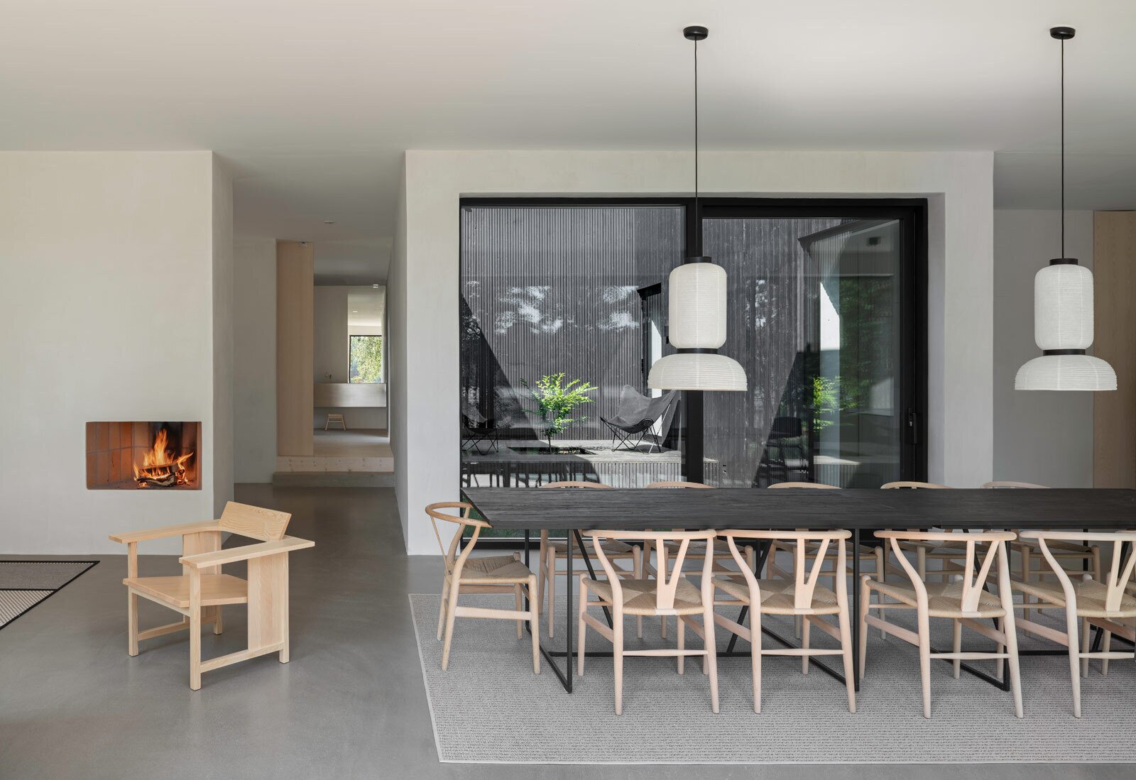 Photo 23 of 33 in Rhythmic Black Timber Makes This Swedish Cabin Pop ...