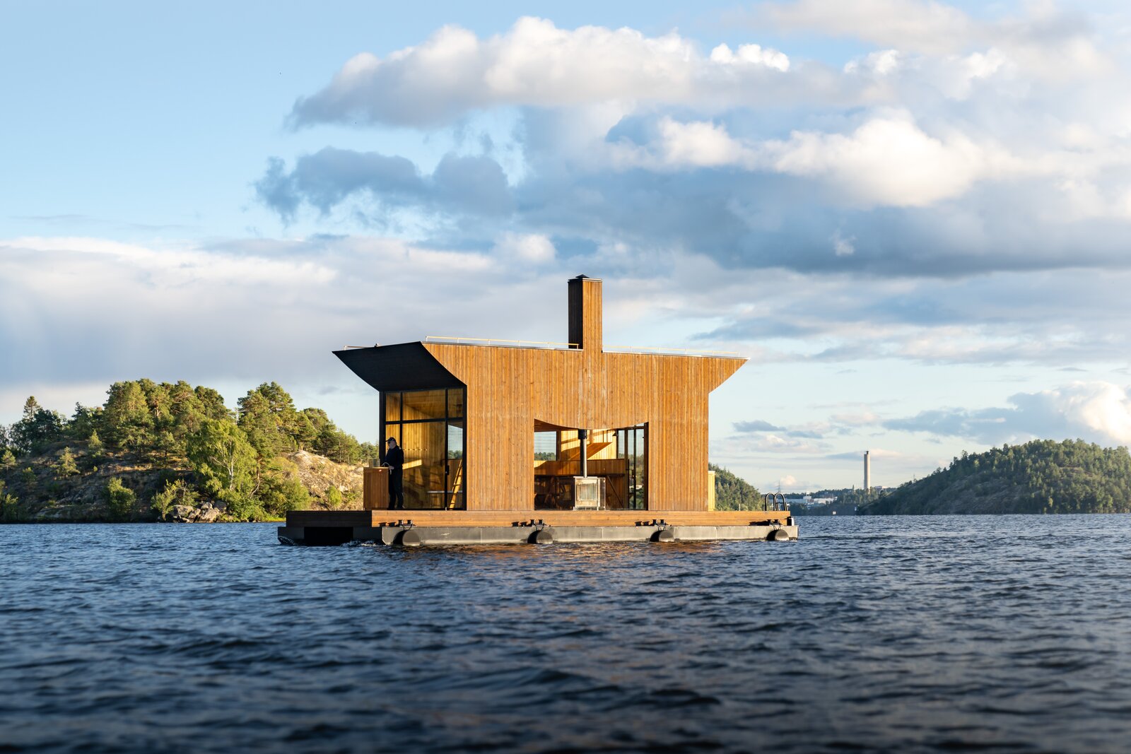 Photo 2 of 27 in This Floating Sauna in Stockholm’s Archipelago Lets ...