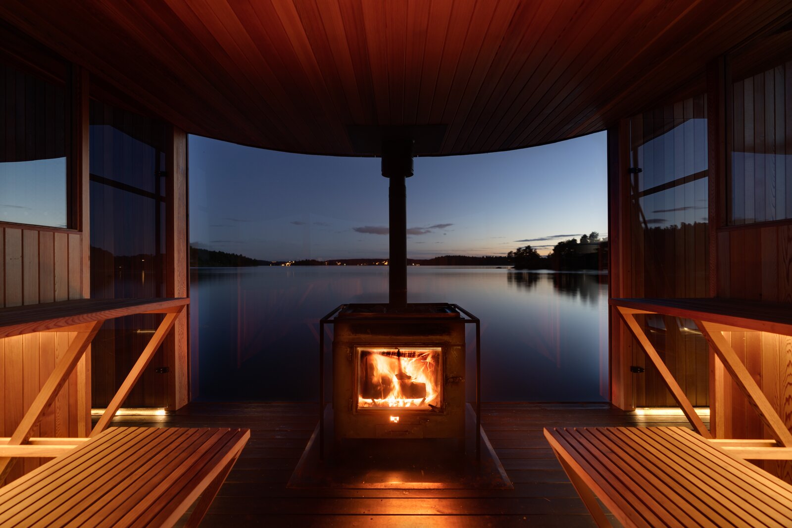 Photo 16 of 27 in This Floating Sauna in Stockholm’s Archipelago Lets ...