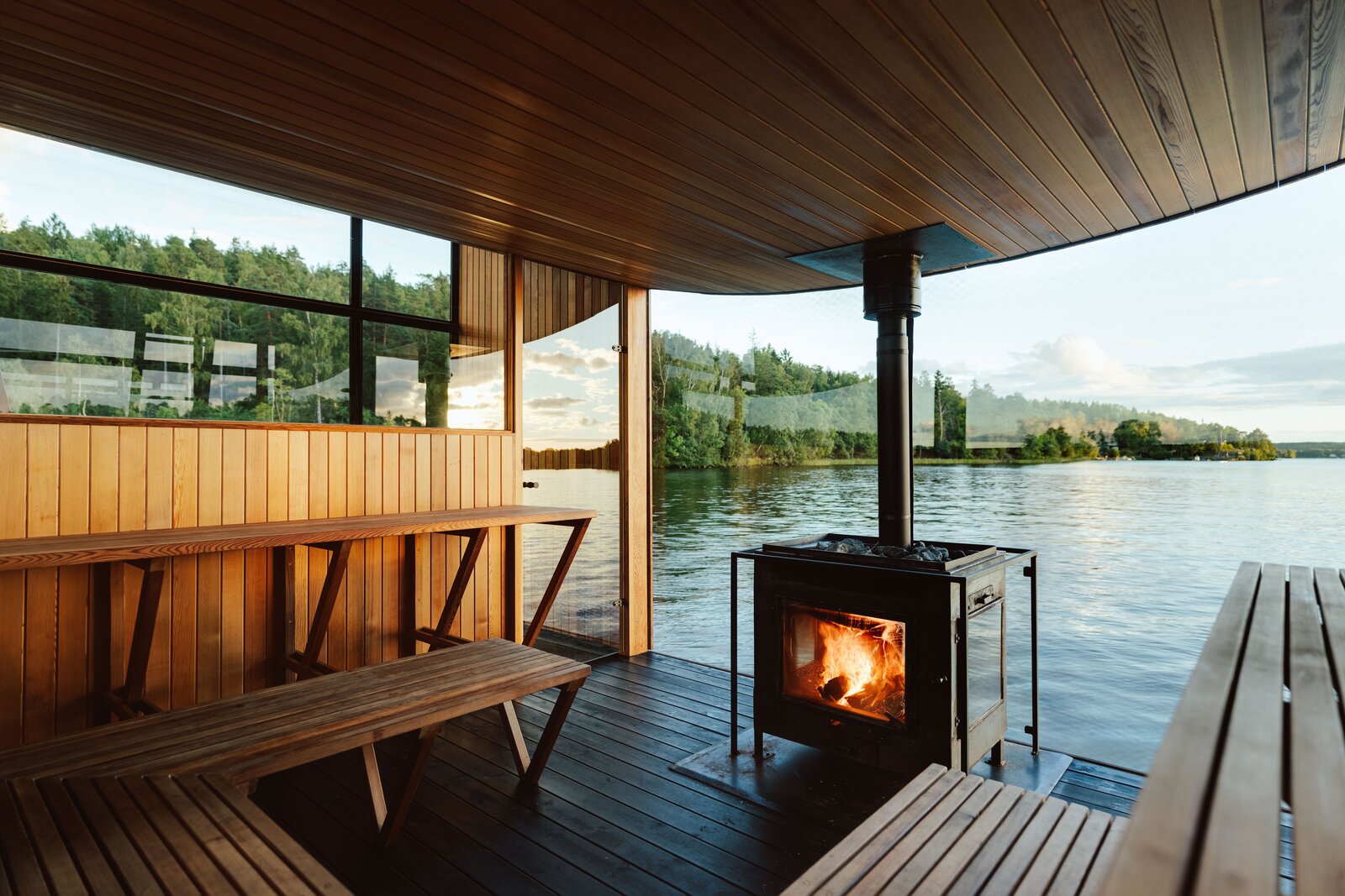 Photo 12 of 27 in This Floating Sauna in Stockholm’s Archipelago Lets ...