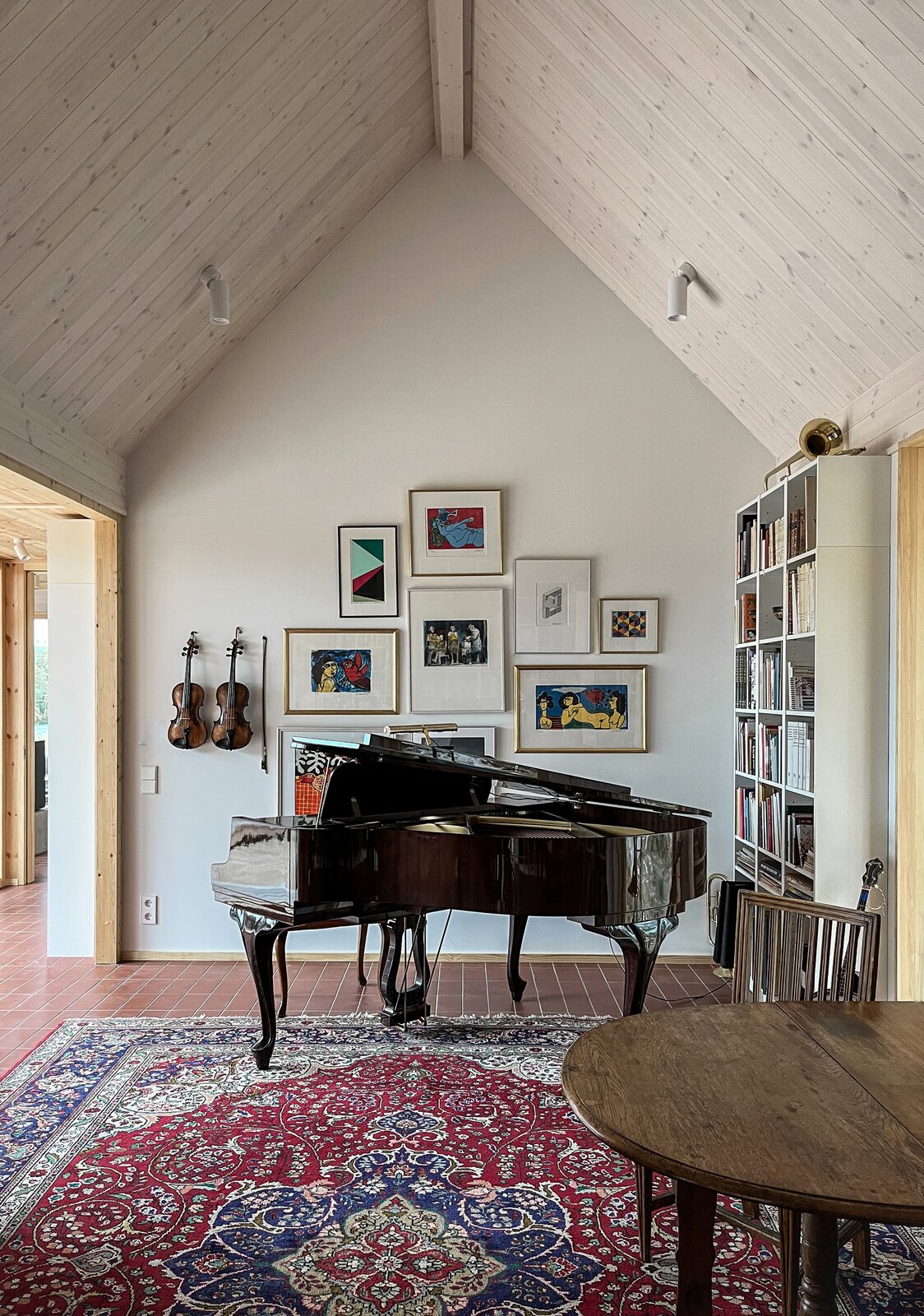 Photo 13 of 21 in This Book-Filled Swedish Cabin Is a Bibliophile’s ...