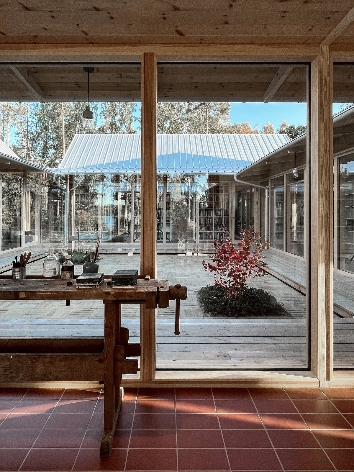 Photo 5 of 21 in This Book-Filled Swedish Cabin Is a Bibliophile’s ...