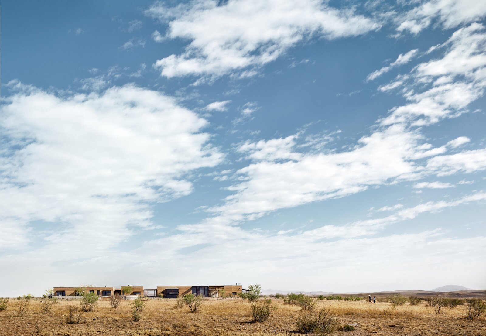 Photo 2 of 22 in Monolithic Rammed Earth Walls Keep This Marfa Ranch ...